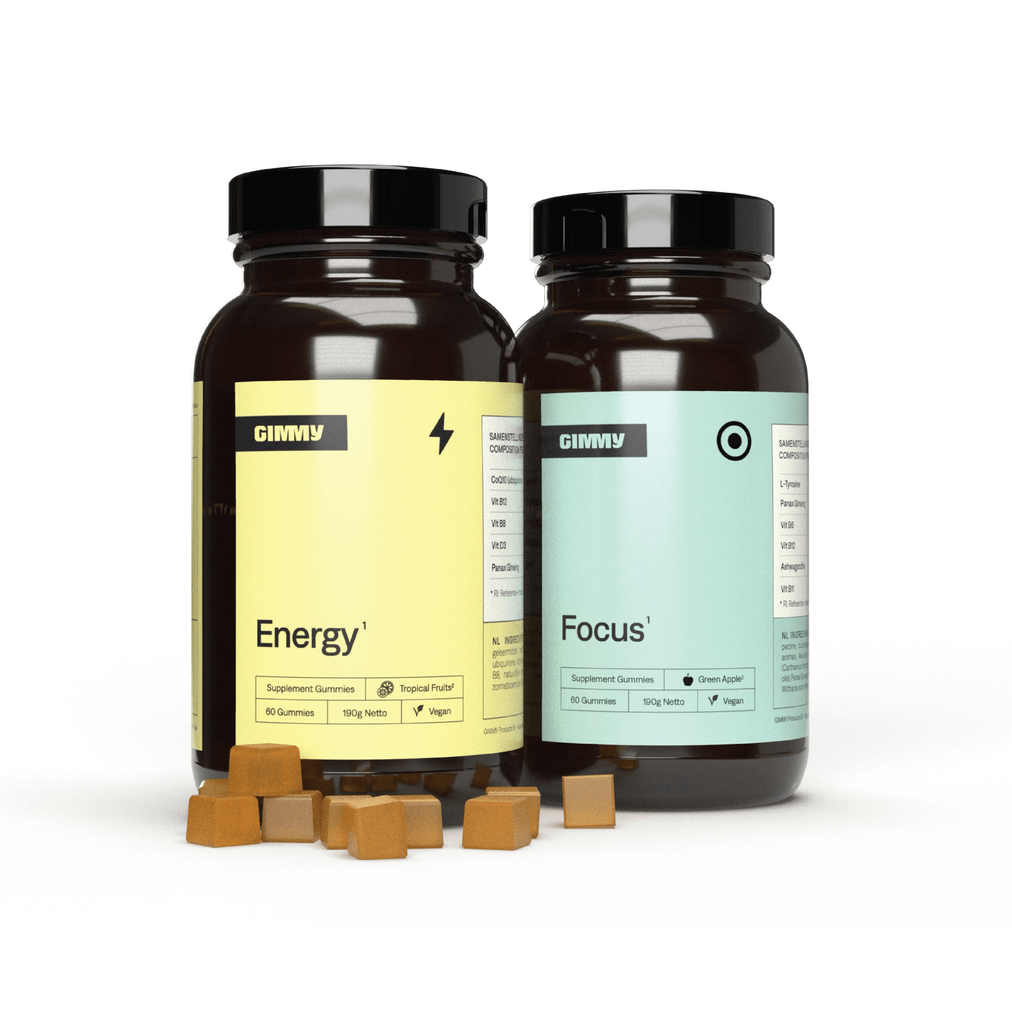 GIMMY | The Productivity Bundle | Energy + Focus Gummies